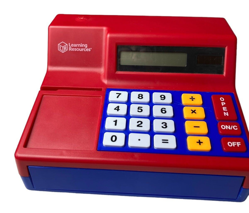 Learning Resources Pretend & Play Calculator Cash Register | eBay
