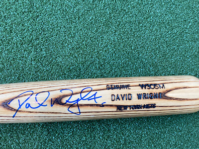 David Wright GENUINE signed BAT - Game Issued BAT New York Mets | eBay