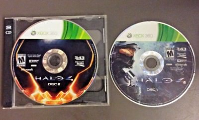 Halo 4 Microsoft Xbox 360 FPS 2 Discs Only 2012 | eBay