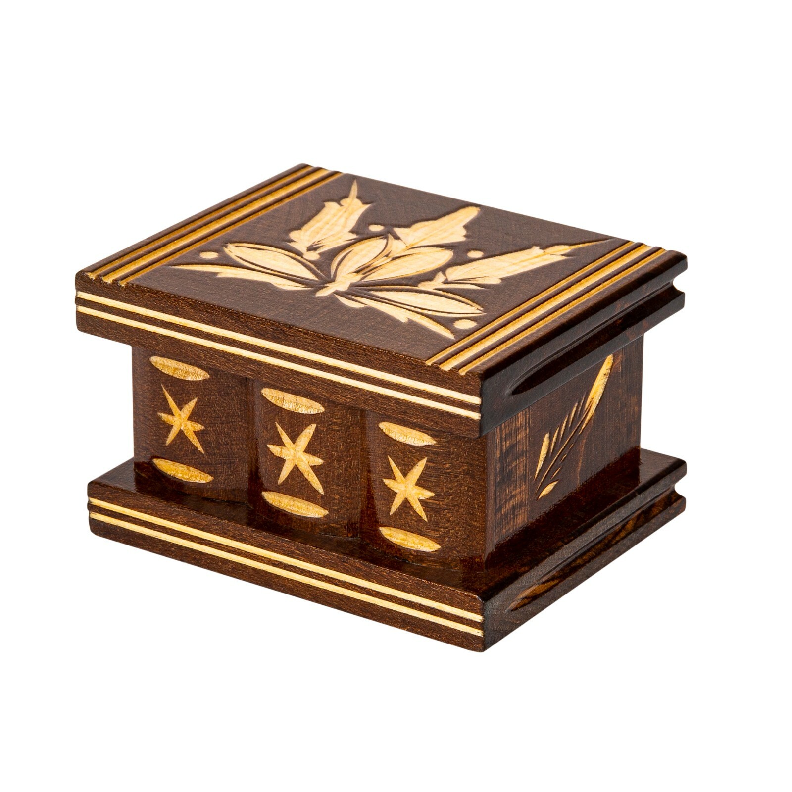 Wood Magic Secret Puzzle Box, Brain Teaser, IQ test, Secret lock, Smart ...