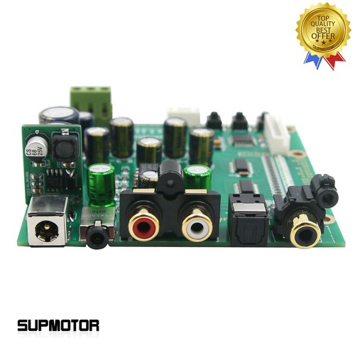 ES9038Q2M DAC Decoder Board For IIS DSD Optic Fiber Coaxial Input 384K ...
