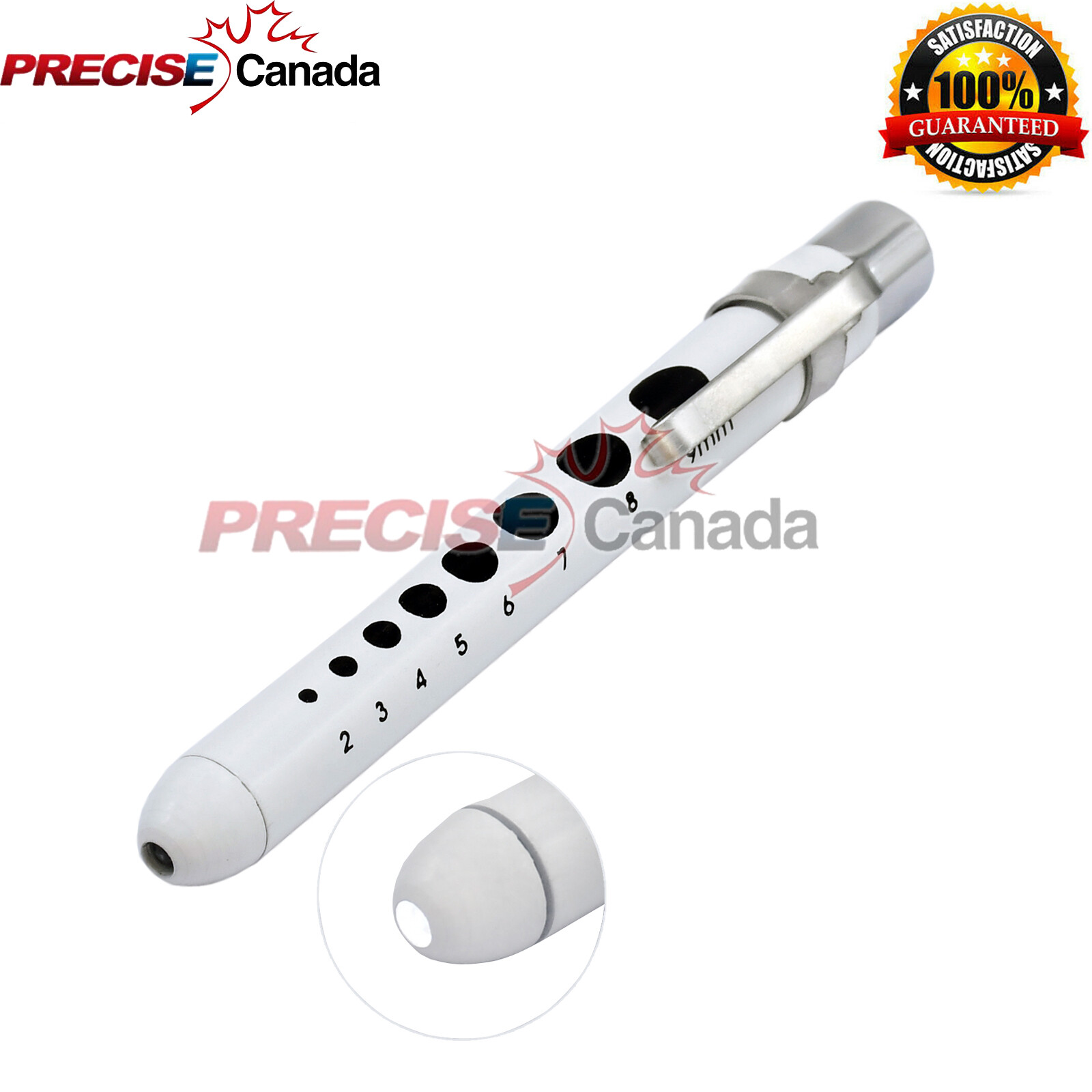 Medical Pen Torch Surgical Reusable neuro torch Pocket LED Light White ...