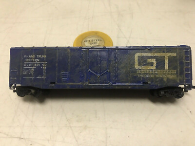 HO Scale Grand Trunk Western Box Car GTW 591399 | eBay