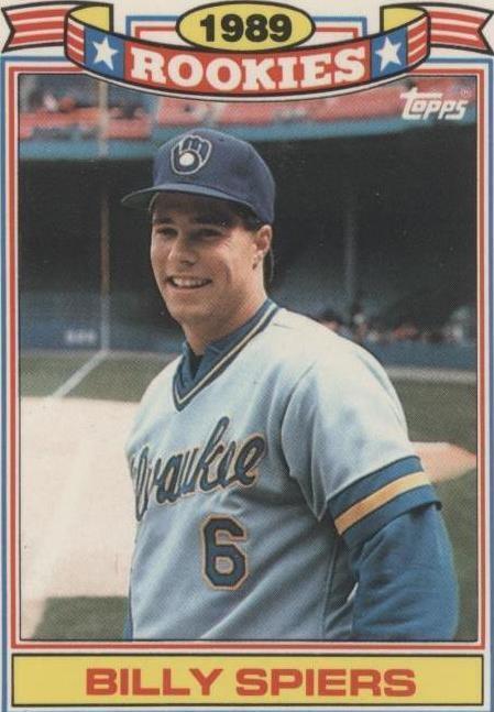1990 Topps - Jumbo Pack Glossy Rookies Bill Spiers #27 for sale online ...