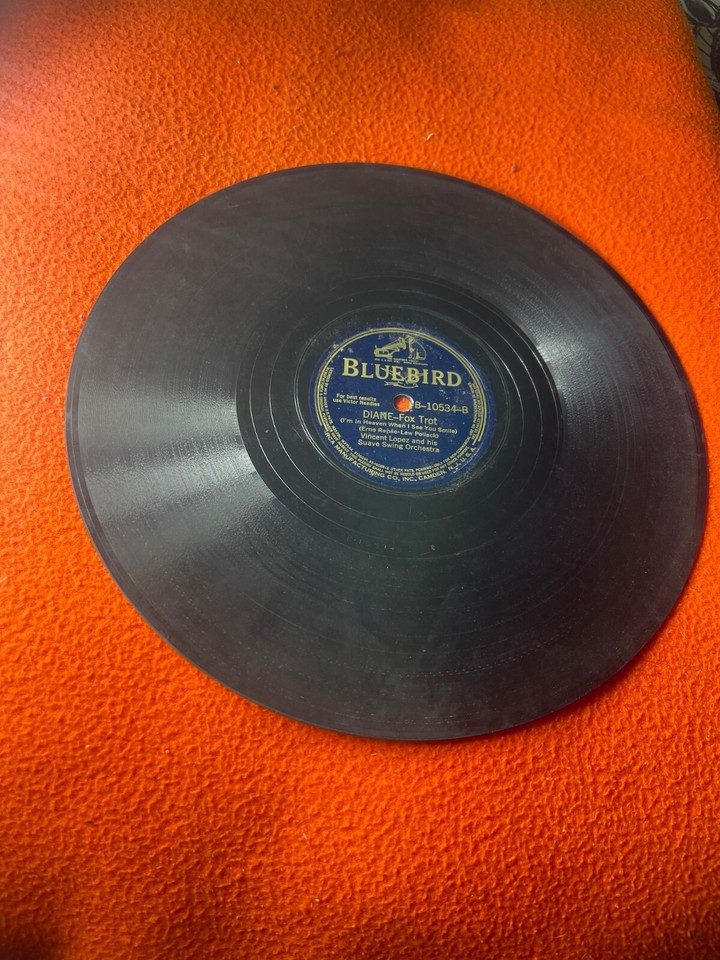 BLUEBIRD Record 78 rpm 10534 TUMBLING TUMBLEWEEDS / DIANE | eBay