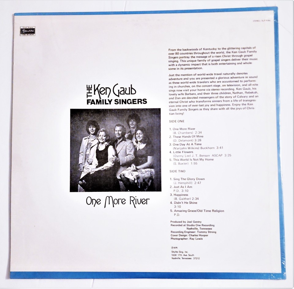The Ken Gaub Family Singers ‎/ One More River - Sealed LP (1976 ...
