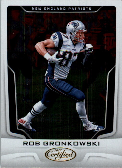 2017 Certified Football Card #27 Rob Gronkowski | eBay