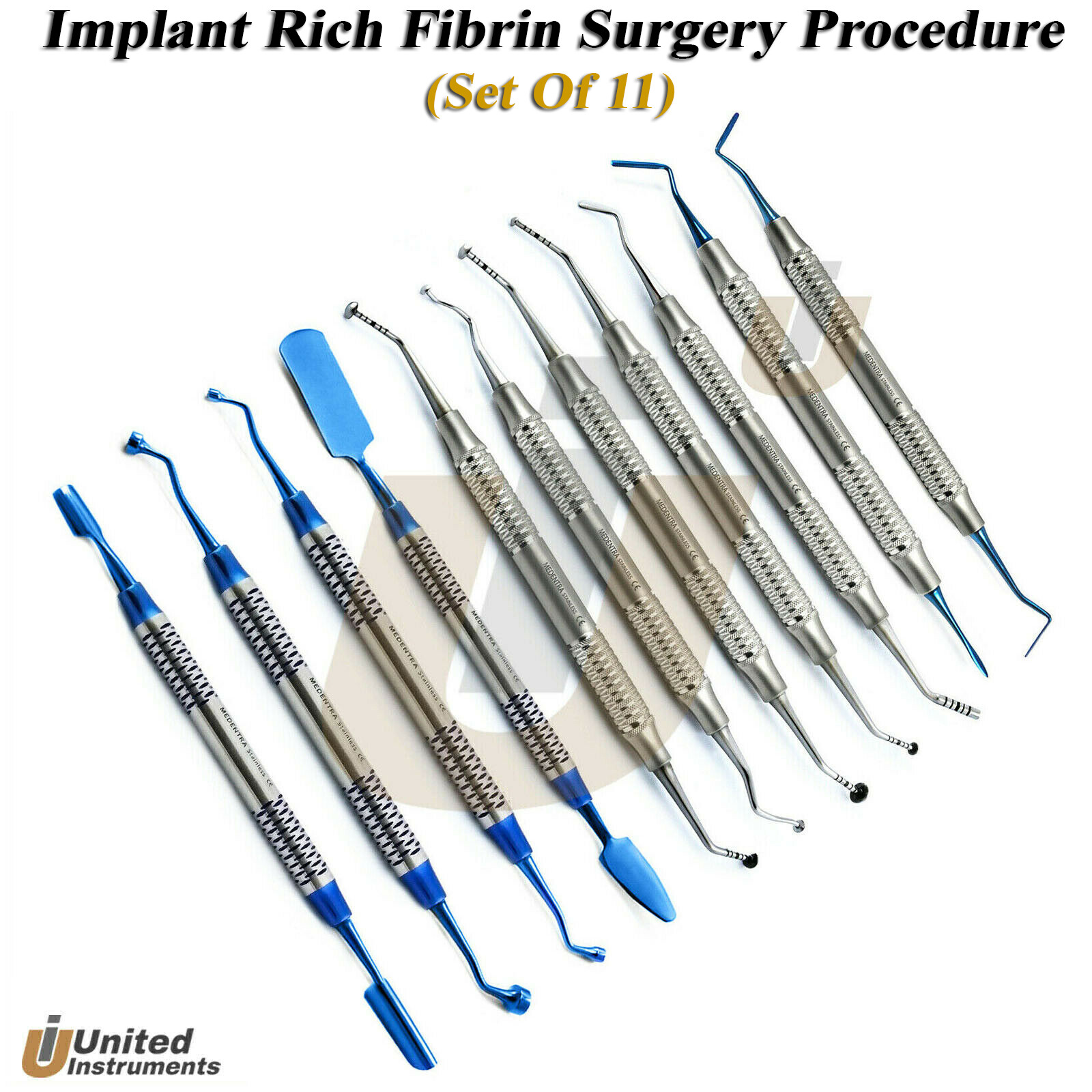 Implant Dental Bone Grafting & PRF Instrument Periotome Atraumatic ...