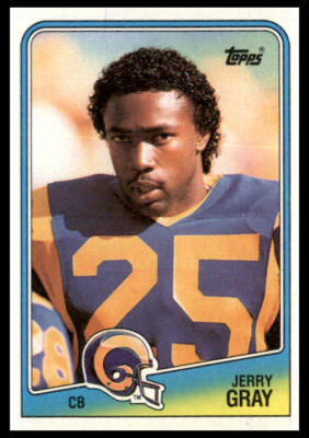 1988 Topps #297 Jerry Gray Los Angeles Rams Football Card | eBay