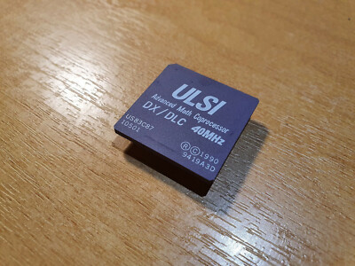 ULSI 387DX 40MHz Math Coprocessor | eBay