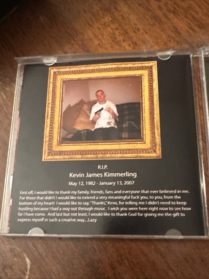 Lazy Pain CD Very Rare Private Rap Demo Minnesota G Rap Fugitive ...