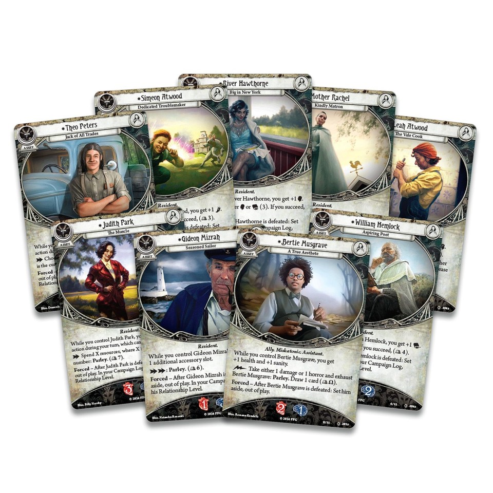 Arkham Horror The Card Game The Feast of Hemlock Vale CAMPAIGN ...