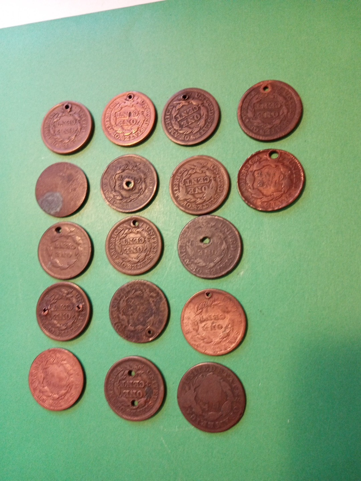 United States Large Cent Mixed Date Lot 17 Cull Coins | eBay