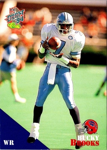 1994 Classic NFL Draft Bucky Brooks #78 Buffalo Bills Football Card | eBay