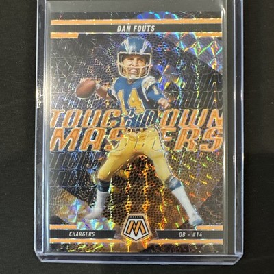 2025 Panini Mosaic - Touchdown Masters Dan Fouts #17 Orange Fluorescent ...