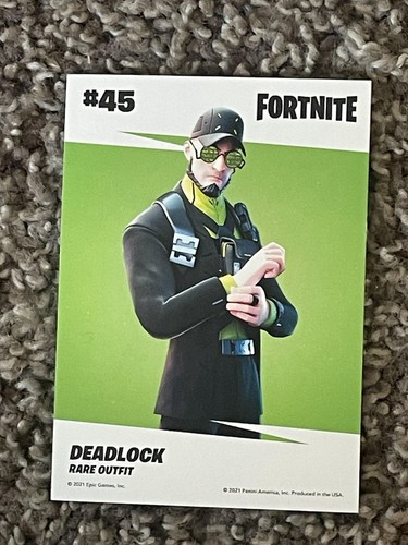 2021 Panini Fortnite Series 3 #45 Deadlock Epic Games | eBay