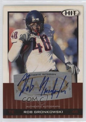 2010 SAGE Hit Auto Rob Gronkowski #A84 Rookie Auto RC | eBay