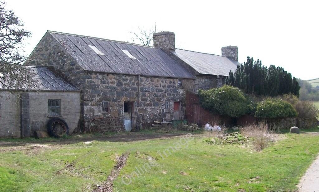 Photo 6x4 Mynachdy Gwyn Bwlch-derwin This was the leading house in the ...