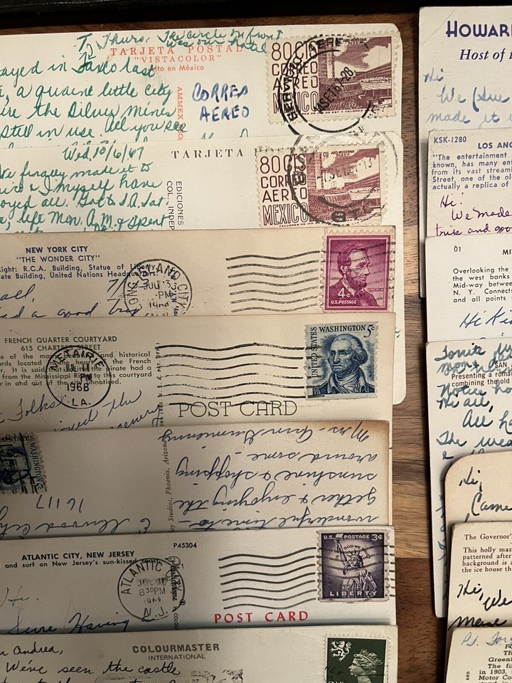 41 Vintage PostCards with U.S.“One Cent, Two Cent, Three Cent Stamps | eBay