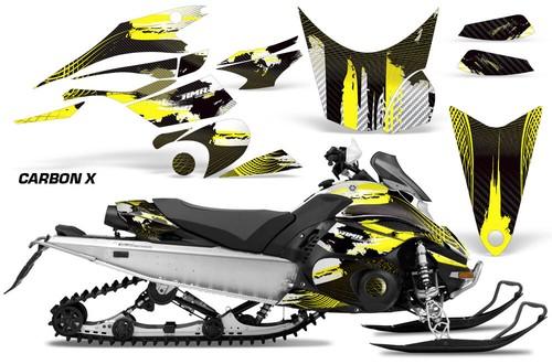 Snowmobile Graphic Decals Stickers For Yamaha FX Nytro 08-14 CARBONX Y ...