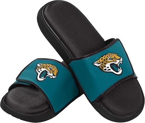 FOCO Jacksonville Jaguars NFL Mens Foam Sport Slide (11-12) NEW | eBay