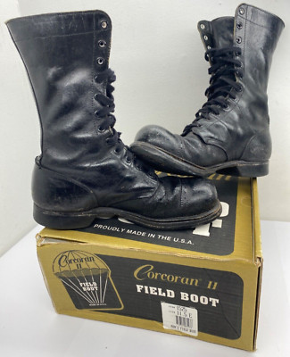 Vintage Men’s Corcoran II Field Boot 1525 Size 7E Leather Combat 10.5 ...