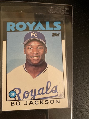1986 Topps Traded Bo Jackson Rookie Card 50T | eBay