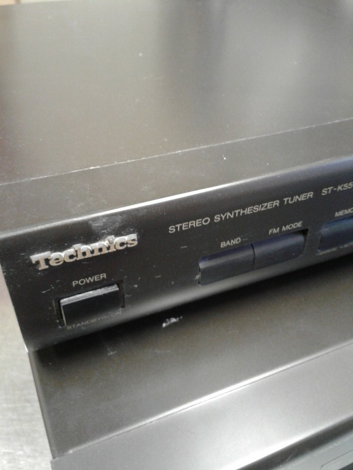 Technics Stereo Synthesizer Tuner AM/FM ST-K55 ~ Tested ~ Japan | eBay