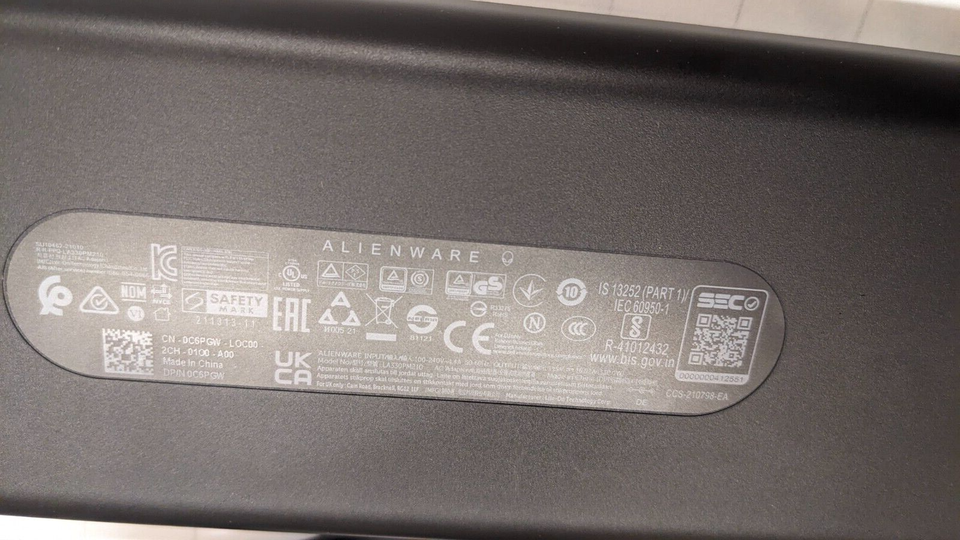 Genuine AC Adapter Charger Dell Alienware 330W x17 X16 LA330PM210 ...