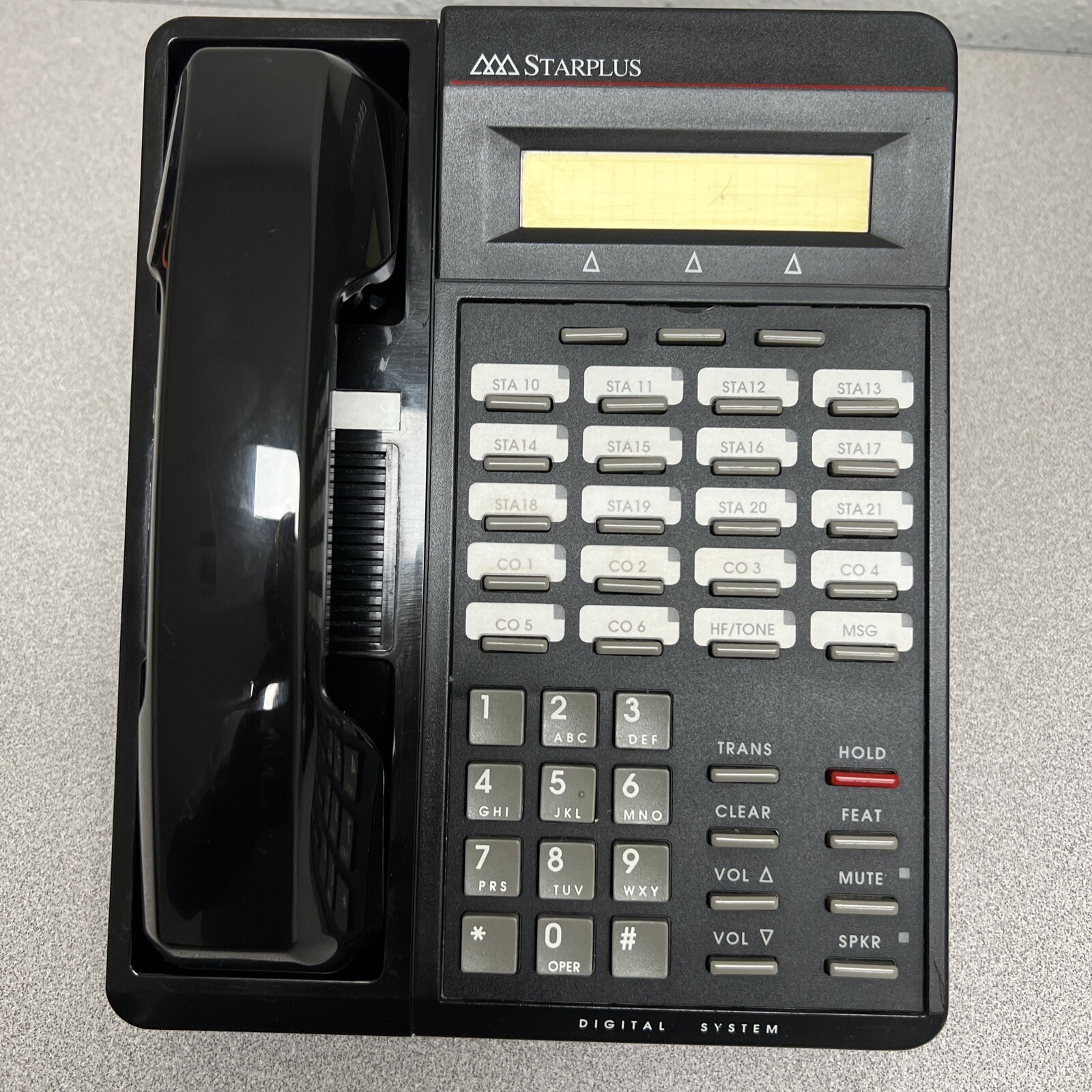 Vodavi Starplus DHS SP-7314-71 Executive Phone Black Refurbished | eBay