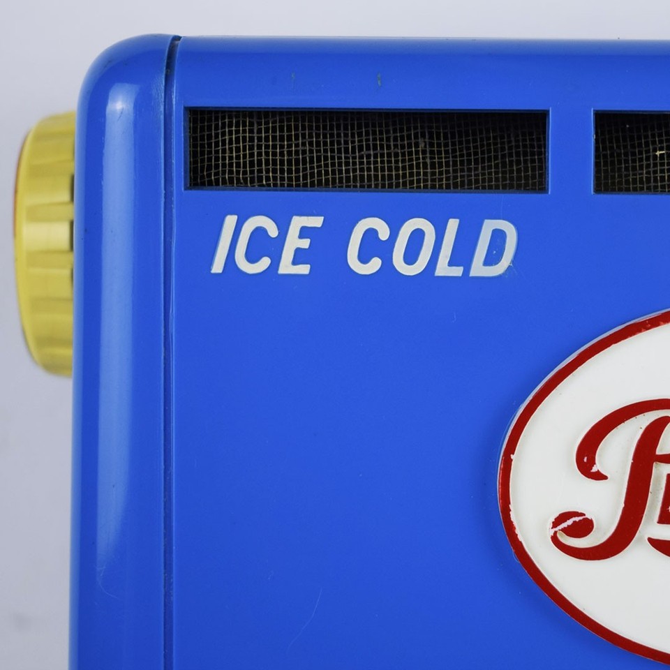 1950s Pepsi Cola Cooler AM Radio RCA Victor Division Works 6 Inch Tall ...