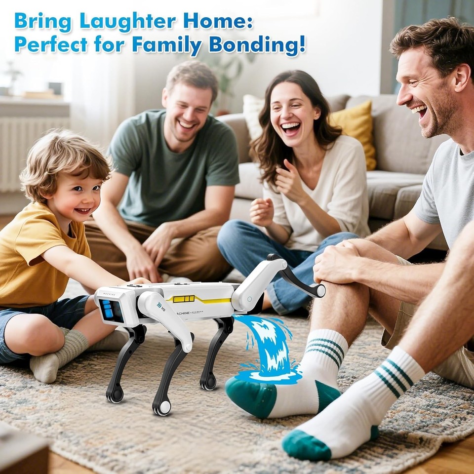 Smart Robot Dog - Interactive STEM Pet with Voice Control, 30+ Actions ...