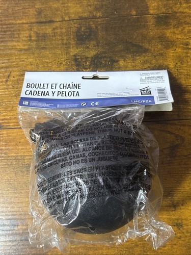 BALL & CHAIN Jail Prison Black Plastic Costume Accessory Prop NEW | eBay