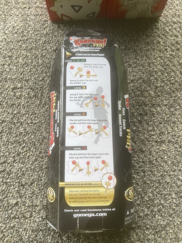 Kendama Pro Model Catch Skill Game Yomega, Never Opened | eBay