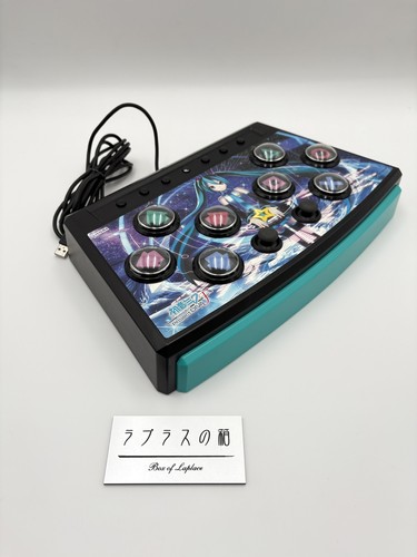 PS3 Hatsune Miku Project DIVA-F Mini Arcade Controller Black HP3-900 ...