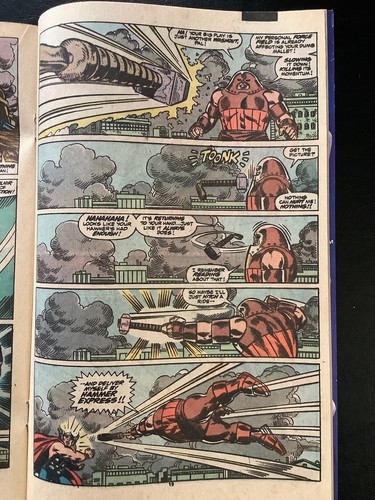 THOR #411 COMIC BOOK LOT JUGGERNAUT 1ST APPEARANCE NEW WARRIORS ACTS ...