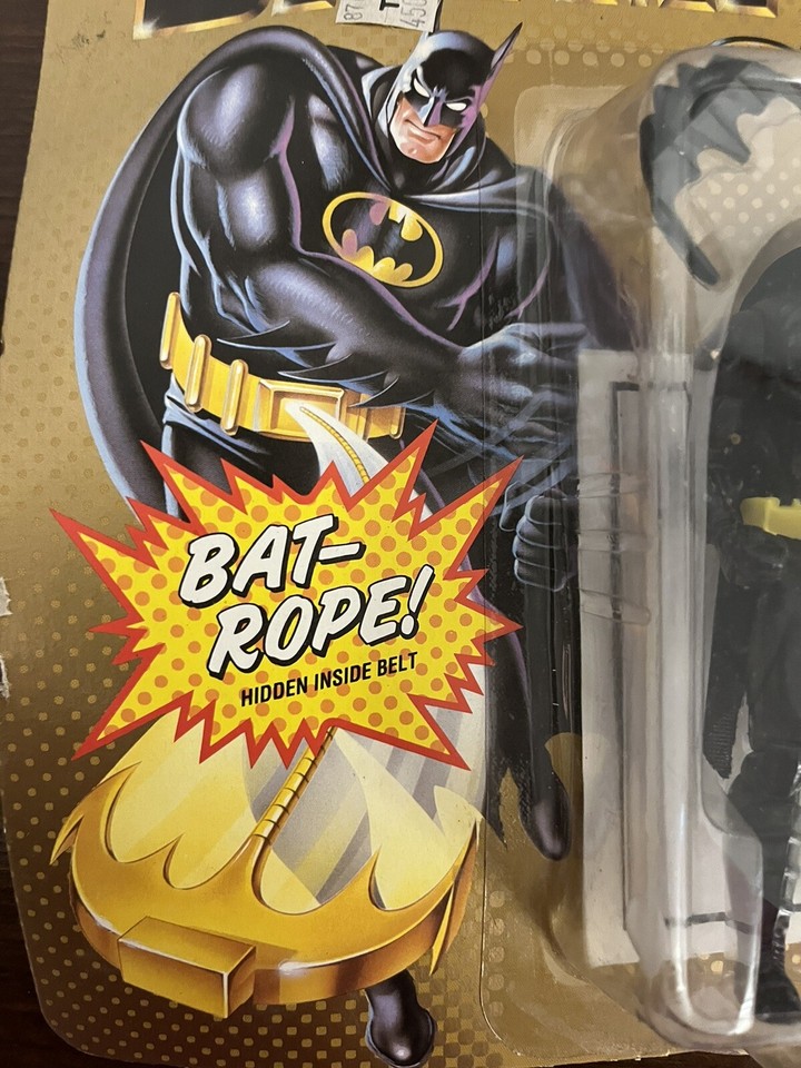 Vintage 1989 BATMAN Action Figure Bat-Rope Michael Keaton by Toy Biz | eBay