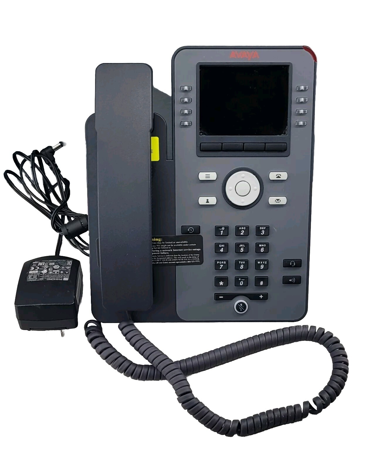 Avaya J179 Gigabit IP Office Phone Color Screen With Power Adapter | eBay
