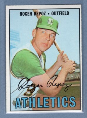 1967 Topps #416 Roger Repoz (c) EX-MT GO223 | eBay