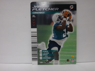 2002 NFL Showdown JAMAR FLETCHER Miami Dolphins 1ST & Goal | eBay