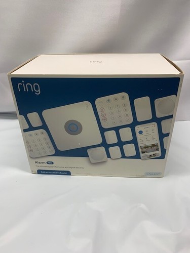 ring Alarm Pro 14 Piece System With Built In eero Wi-Fi 6 Router Z Wave ...