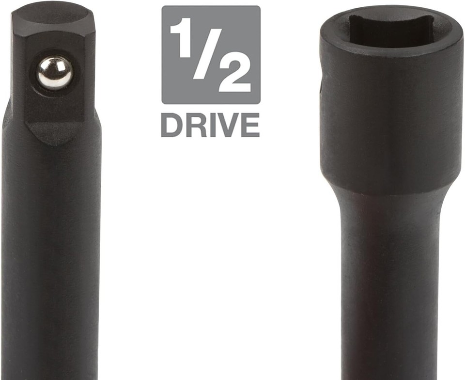 TEKTON 1/2 Inch Drive Impact Extension Set, 3-Piece (3, 6, 8 in ...