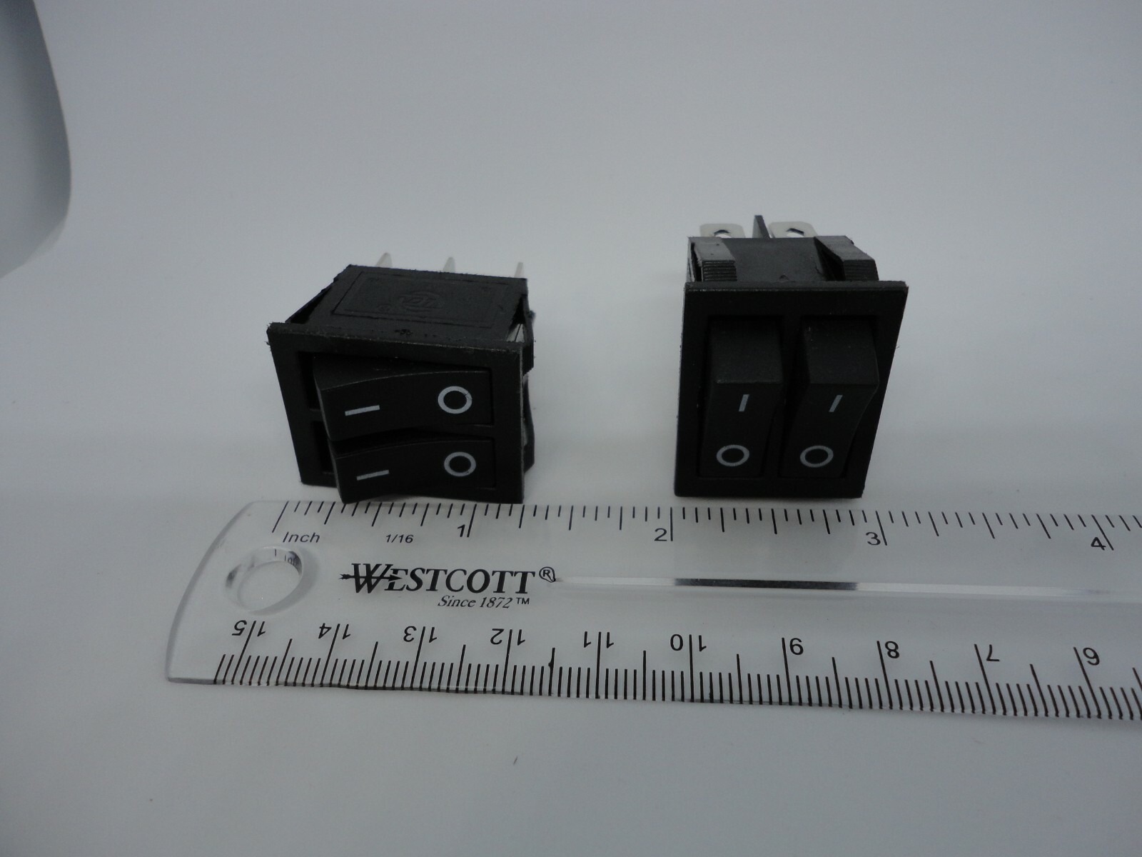 2 Pcs Pack Lot KCD6 15A 250V 20A 125V CQC 6 Pins Dual Power Button ...