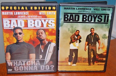 Lot of 2 DVDs Bad Boys Bad Boys 2 43396107120| eBay