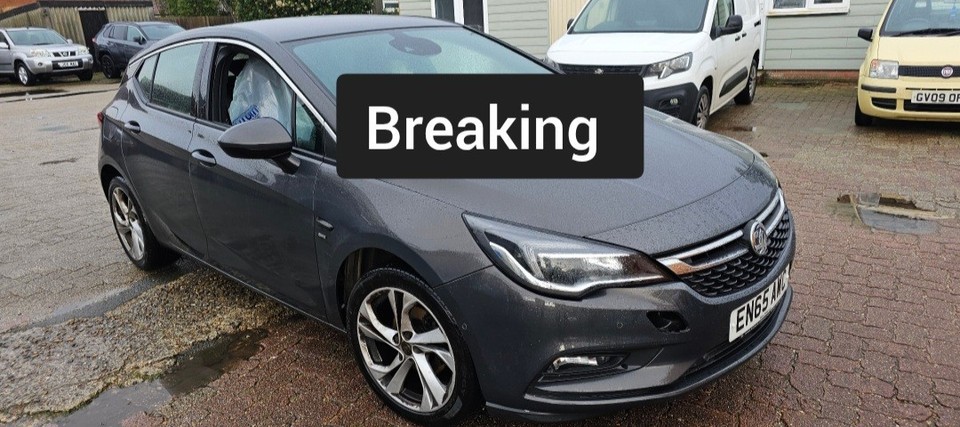 VAUXHALL ASTRA K MK7 FRONT BUMPER GREY Z190 Breaking | eBay UK