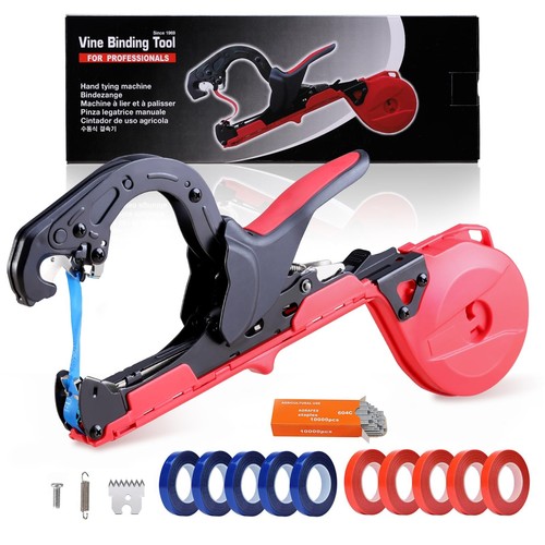 Upgraded Plant Tapener Gun | Handheld Labor-Saving Tying Tool for Plant ...