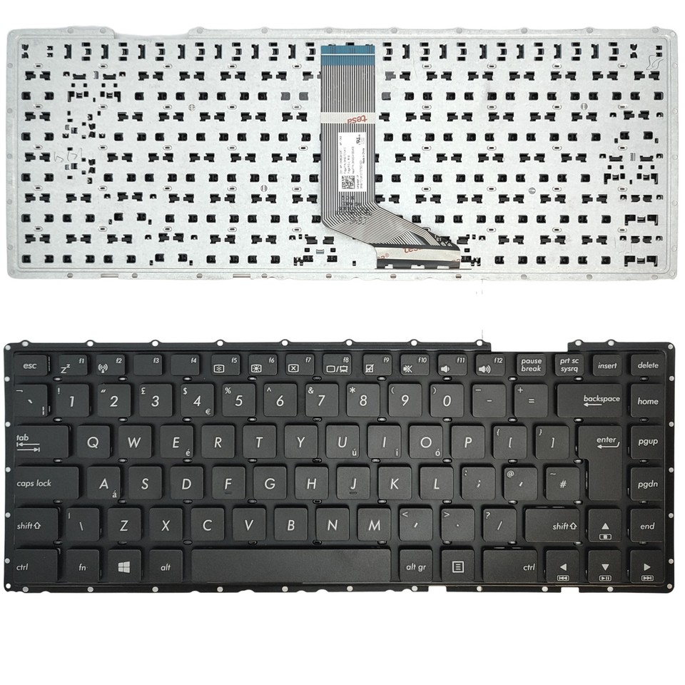 New Laptop keyboard for ASUS P2420 P452 P453 UK Layout Blac | eBay