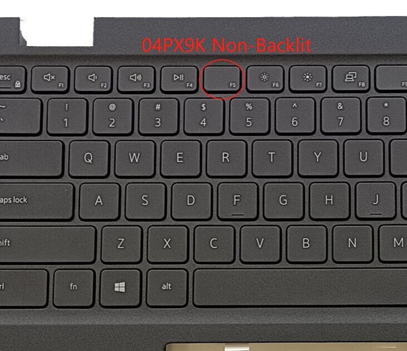 New For Dell Latitude 3420 E3420 14"Palmrest W/US Keyboard Top Cove ...