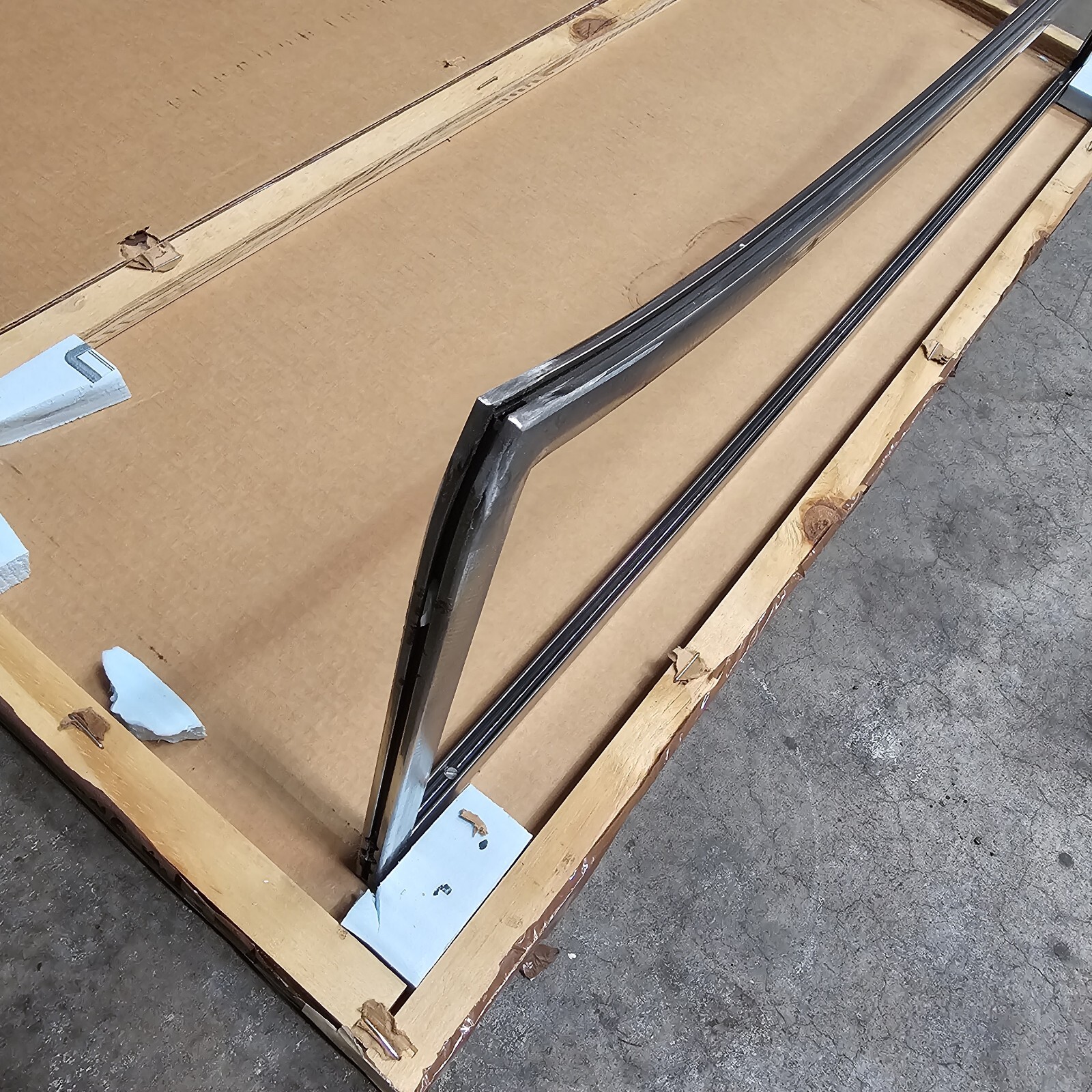 1932 FORD Roadster Windshield Frame STOCK HEIGHT Plain steel un-chopped ...