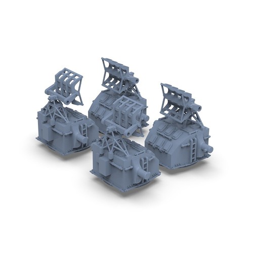 Yao's Studio LY350224 1/350 Model US Navy MK37 Radar With MK22 Radar ...